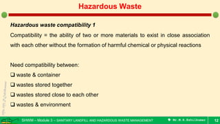 Storage, labeling and handling of HW | PDF