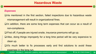 Effects of improper management of Hazardous waste | PDF