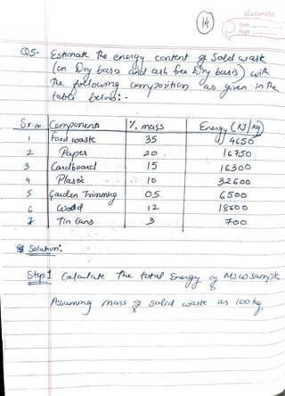 Numericals on Generation of Solid waste .pdf
