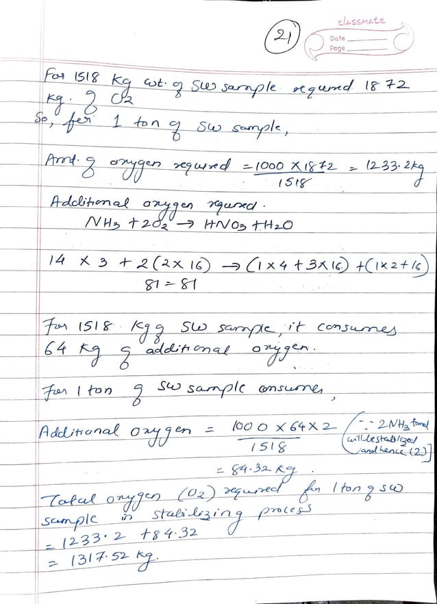Numericals on Generation of Solid waste .pdf | Physics | Science