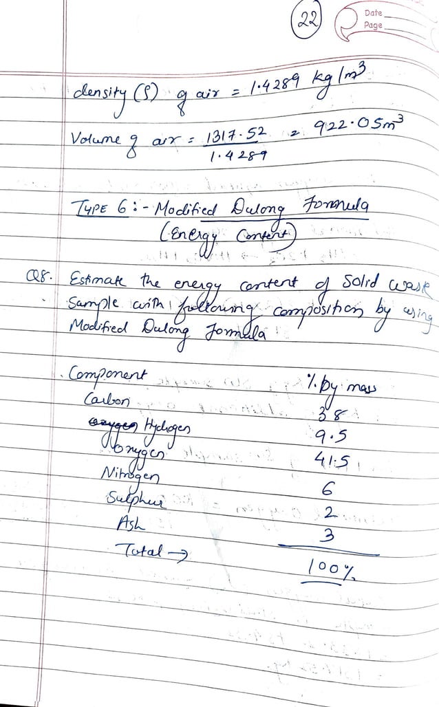 Numericals on Generation of Solid waste .pdf | Physics | Science