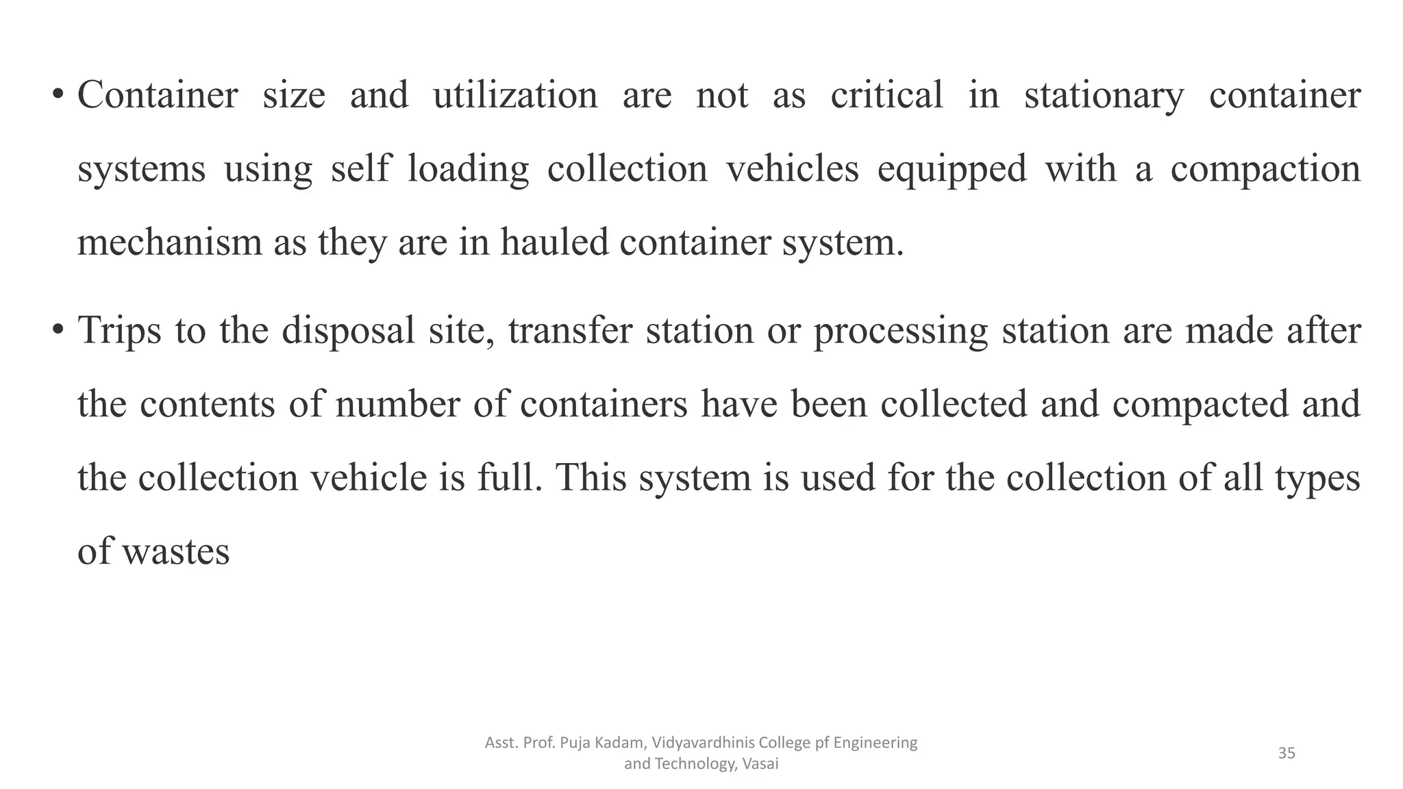 Waste Seggregation, Storage, Collection and Transport | PPTX