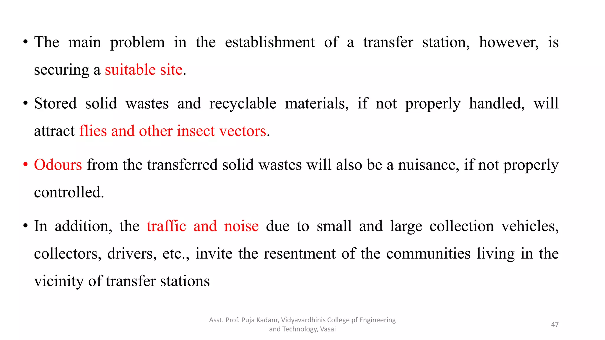 Waste Seggregation, Storage, Collection and Transport | PPTX