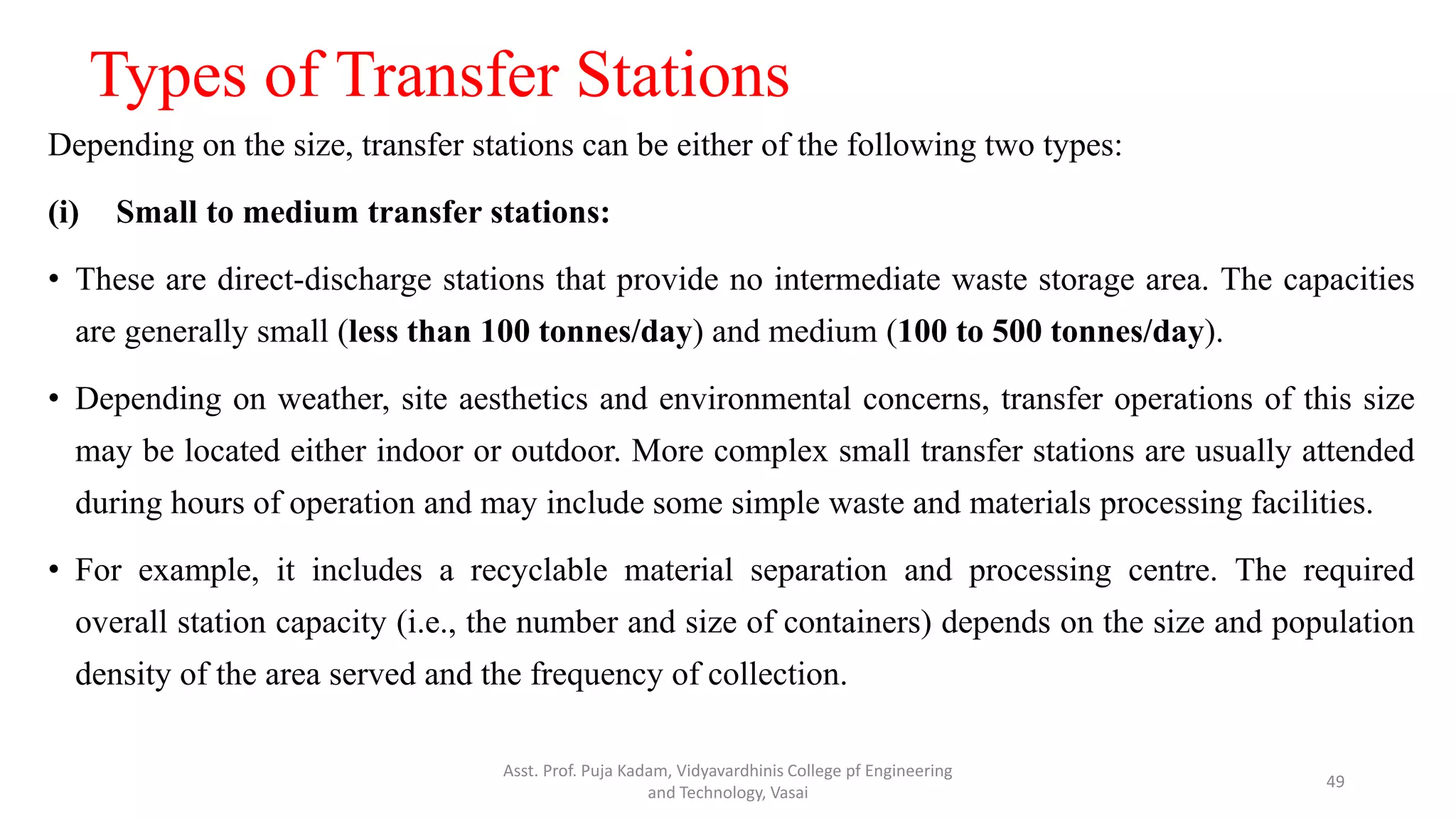 Waste Seggregation, Storage, Collection and Transport | PPTX