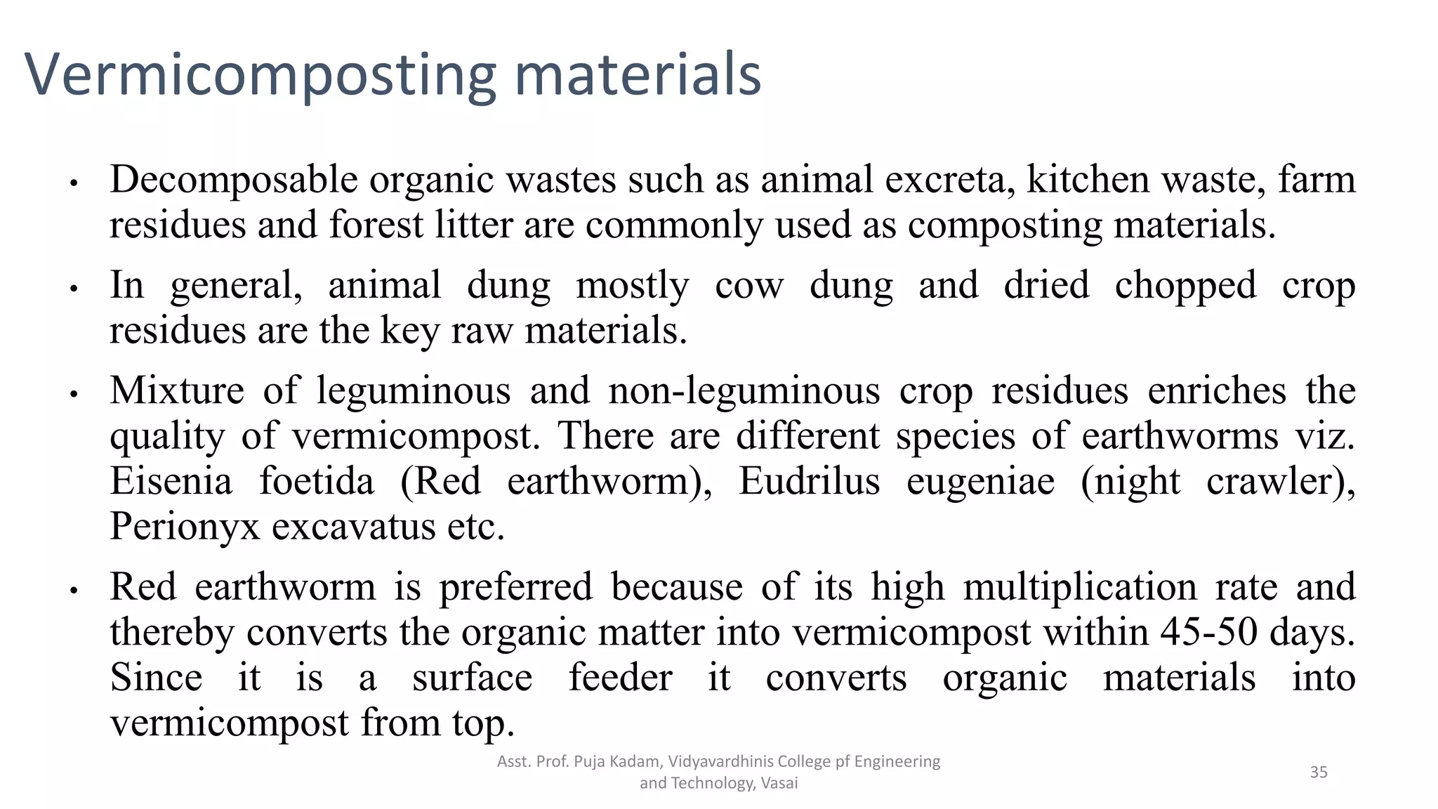 Waste Processing Techniques and Energy Recovery | PPT