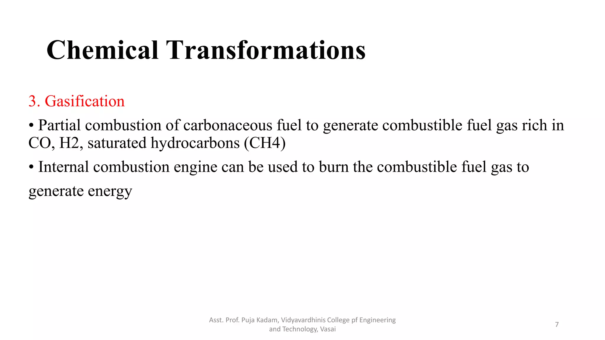 Waste Processing Techniques and Energy Recovery | PPT