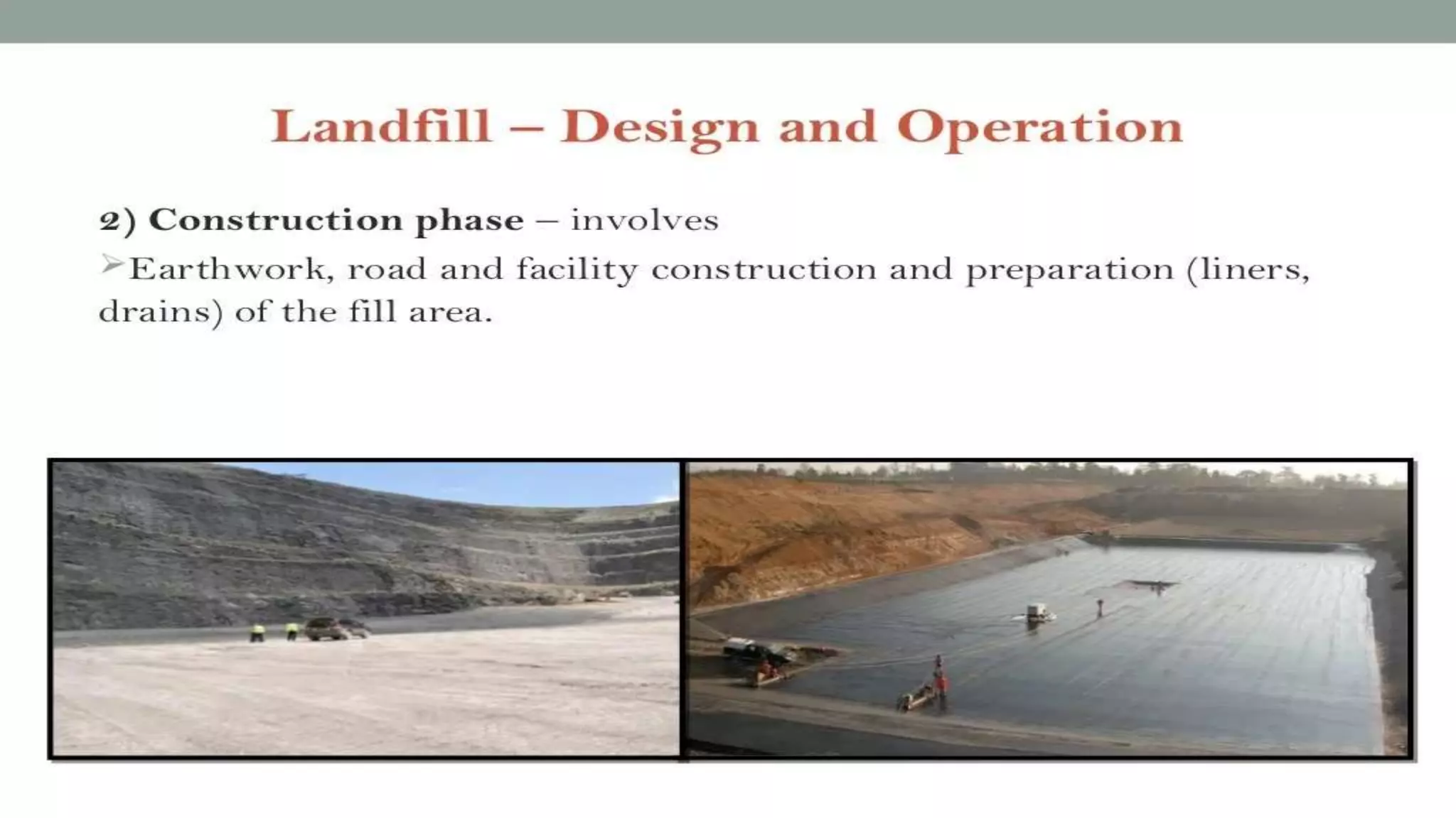 Landfill, Leachate Treatment and Landfill Gas Managemet | PPTX