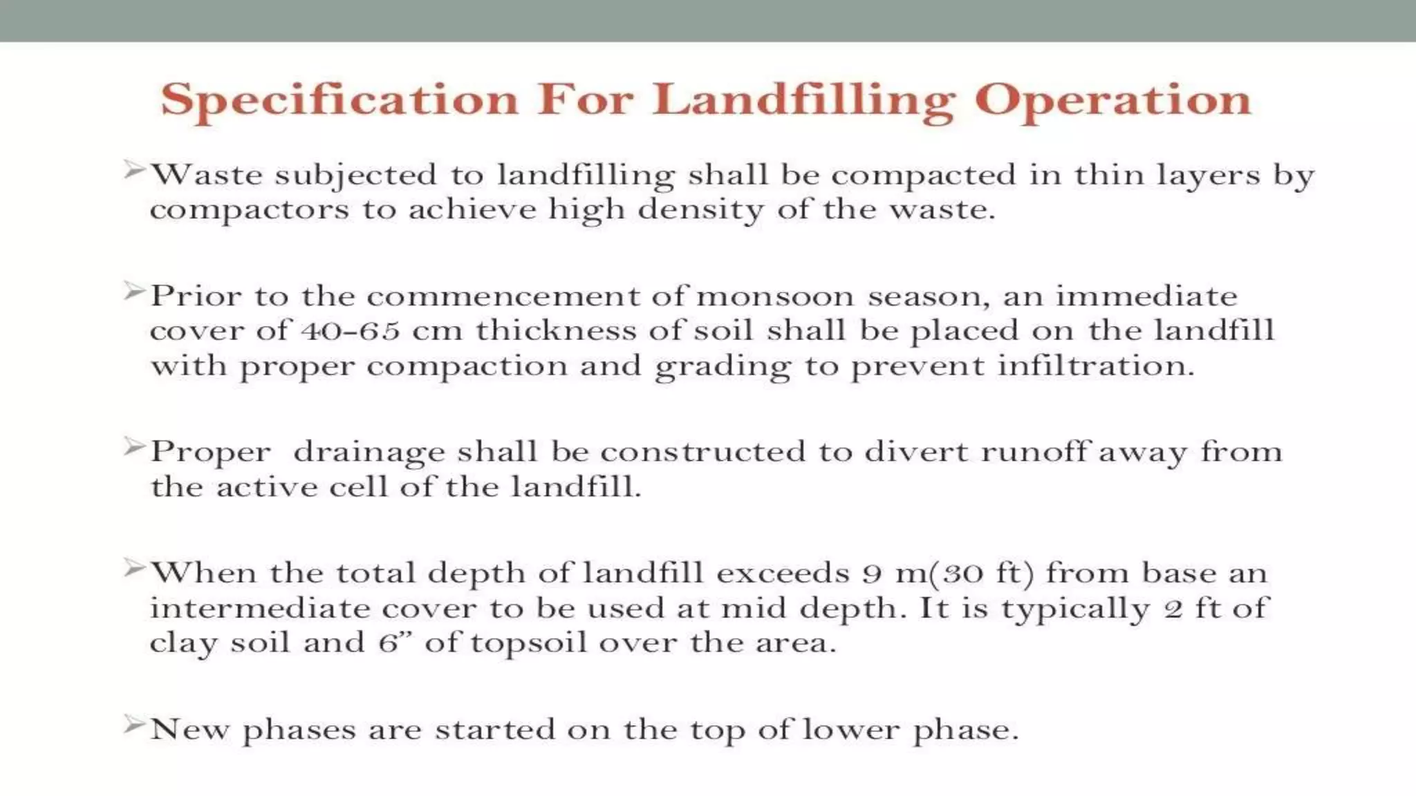 Landfill, Leachate Treatment and Landfill Gas Managemet | PPTX