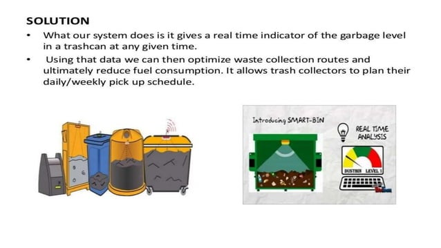 IOT in Solid Waste Management.pptx | Technology Industry | Industries