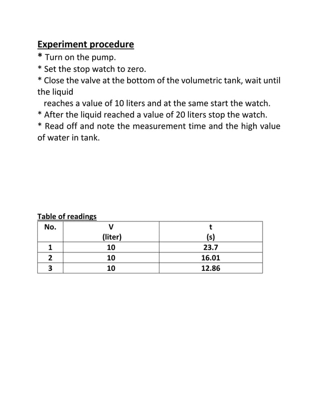 flow rate | PDF