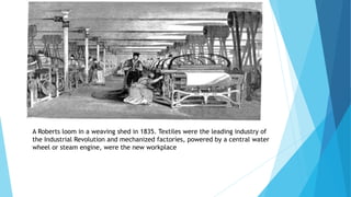 PPT On Steam Power in Tetile industry | PPTX