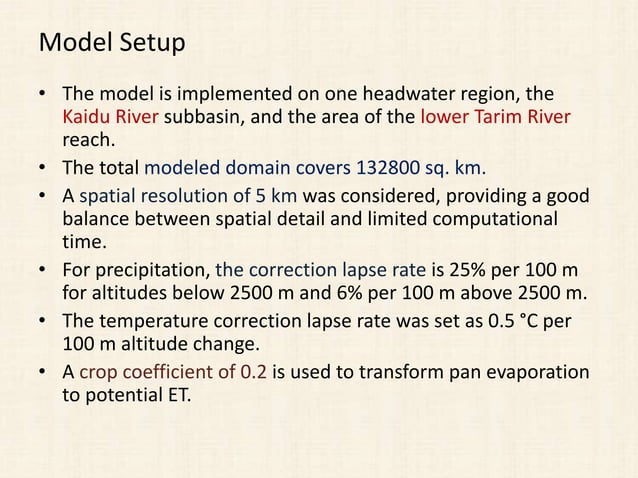 REMOTE SENSING DATA FOR HYDROLOGICAL MODELING | PPTX