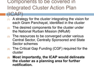 Shyama prasad mukherji rurban mission | PPTX