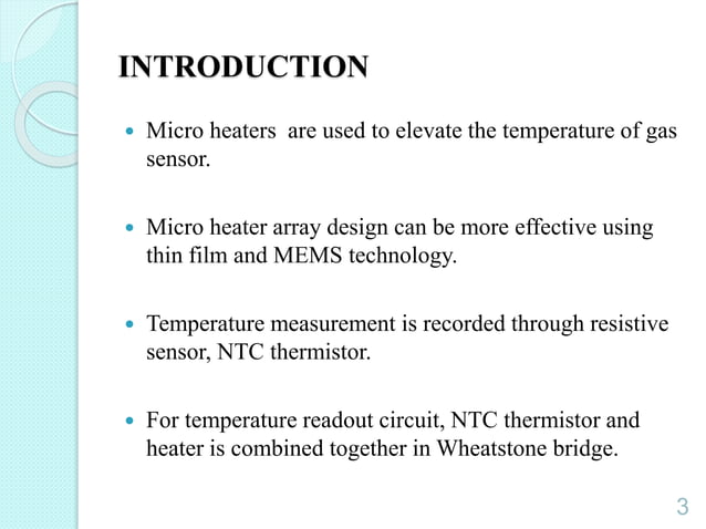 TEMPERATURE SENSOR READOUT CIRCUIT FOR MICROHEATER | PPTX | Home ...