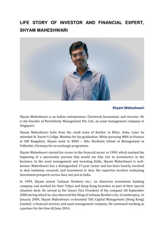 Shyam Maheshwari ssg | PDF