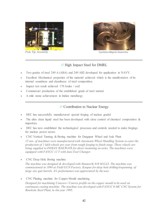 Heavy Engineering Corporation Limited, Ranchi | DOCX