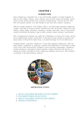 Heavy Engineering Corporation Limited, Ranchi | DOCX