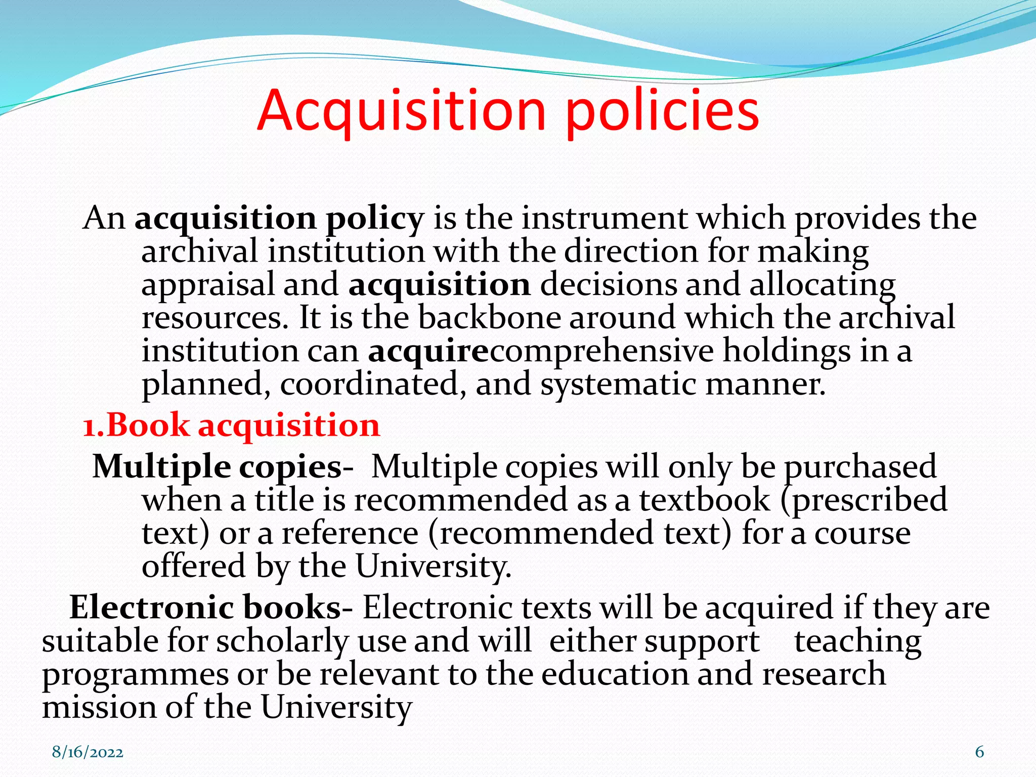 CASE STUDY OF ACQUISITION SECTION | PPT