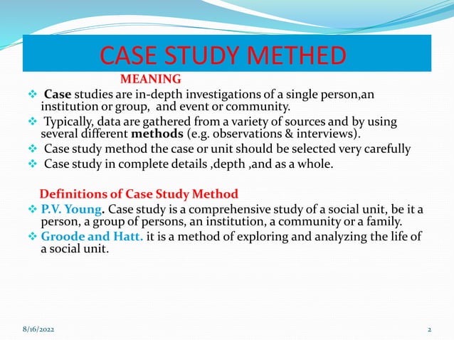 CASE STUDY OF ACQUISITION SECTION | PPT