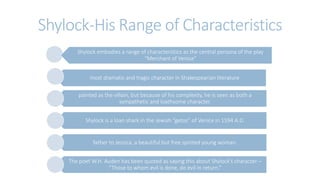 "Shylock is more sinned against than sinning" Elucidate | PPTX ...