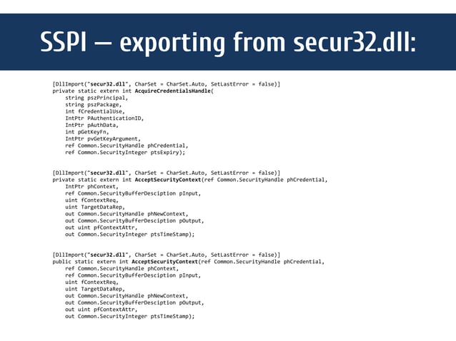 Shytikov on NTLM Authentication | PPTX | Internet | Computing