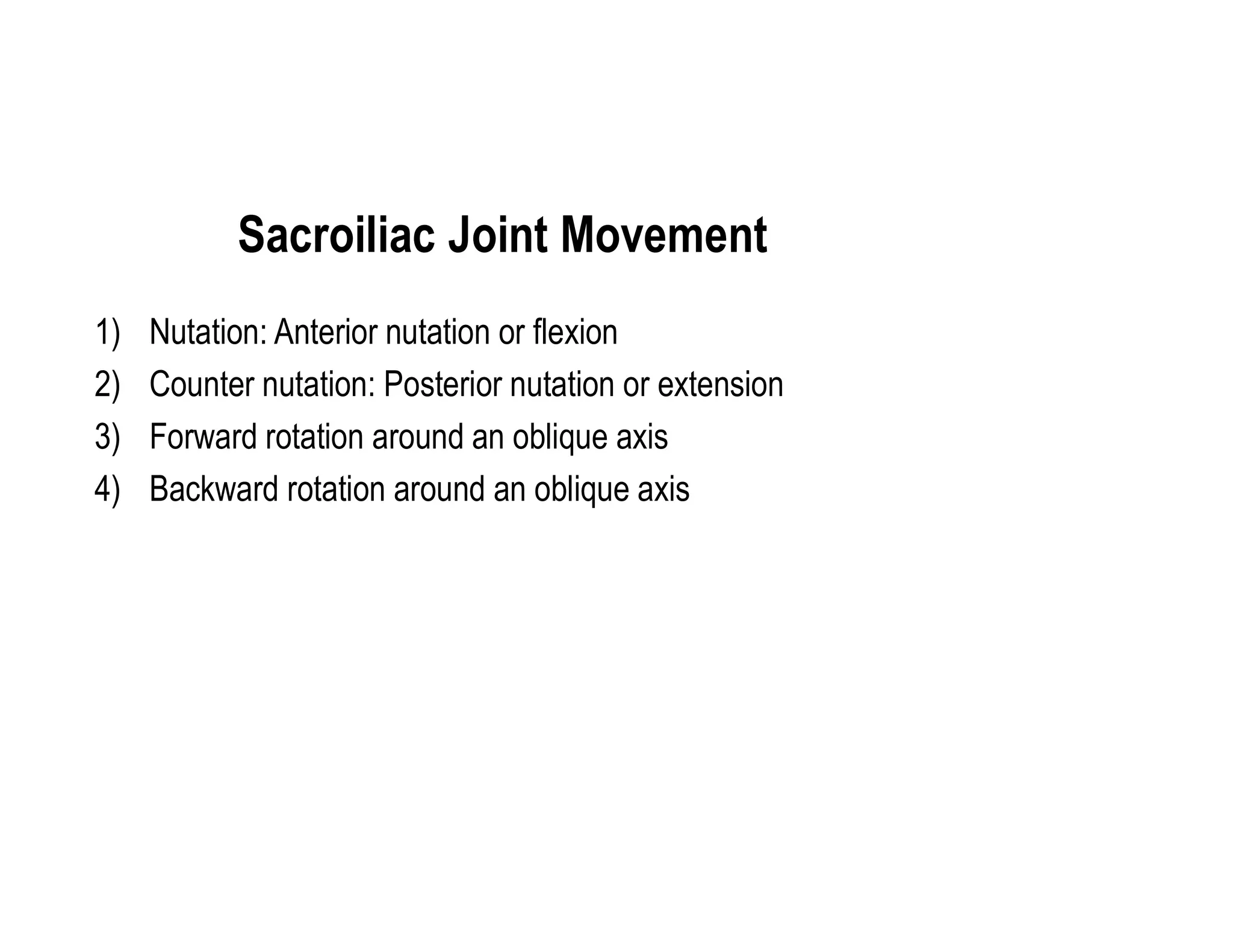 Sacroiliac(SI) Joint Dysfunction,Evaluation and Treatment | PDF