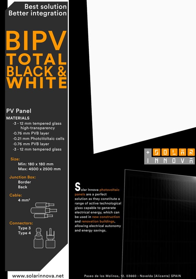 SI-ESF-M-BIPV-CT-COLORS-BLACK&WHITE | PDF