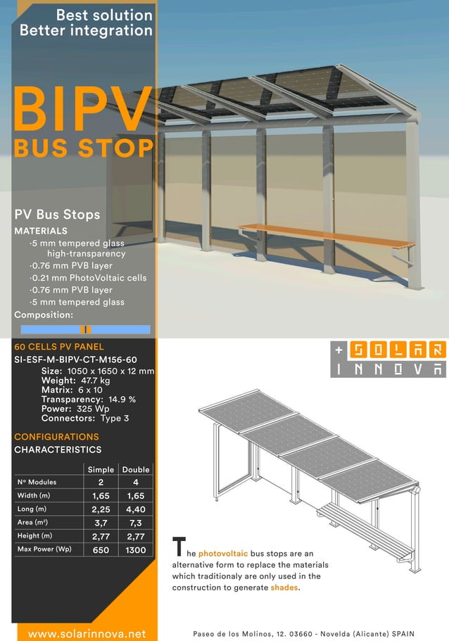 SI-ESF-M-BIPV-CT-BUS-STOP | PDF