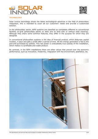 BIPV Glass/Glass Solar Photovoltaic Modules | PDF