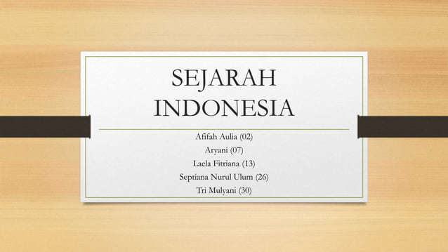 republik bataaf - sejarah indonesia | PPTX