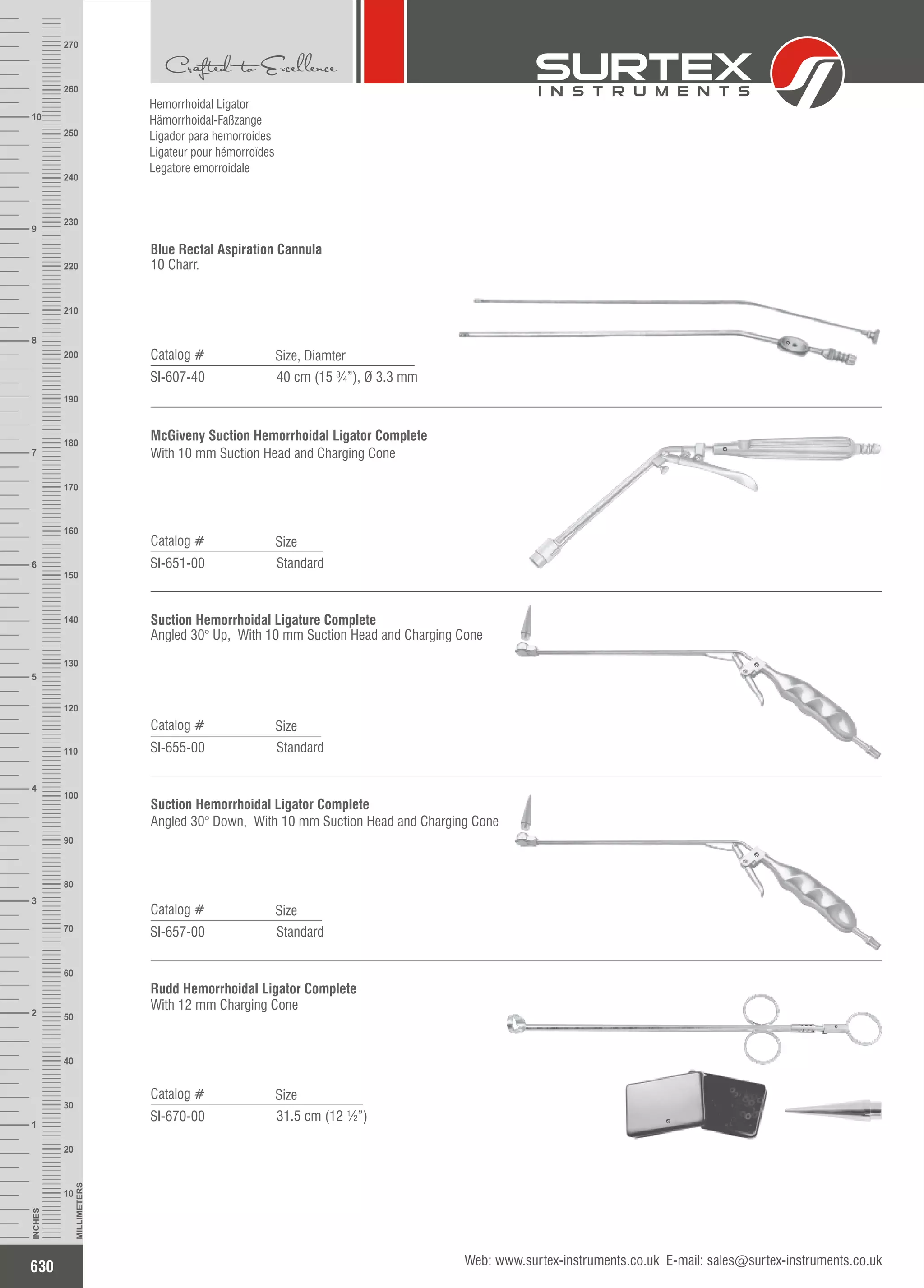 STOMACH, INTESTINES, RECTUM INSTRUMENTS | PDF
