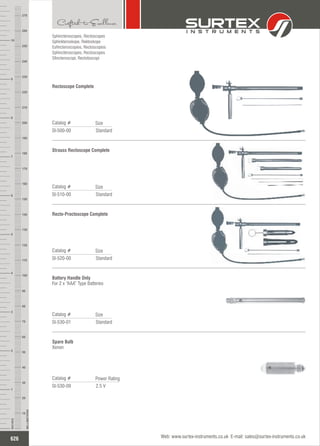 STOMACH, INTESTINES, RECTUM INSTRUMENTS | PDF