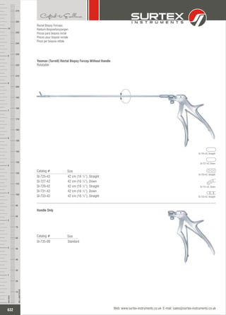 STOMACH, INTESTINES, RECTUM INSTRUMENTS | PDF