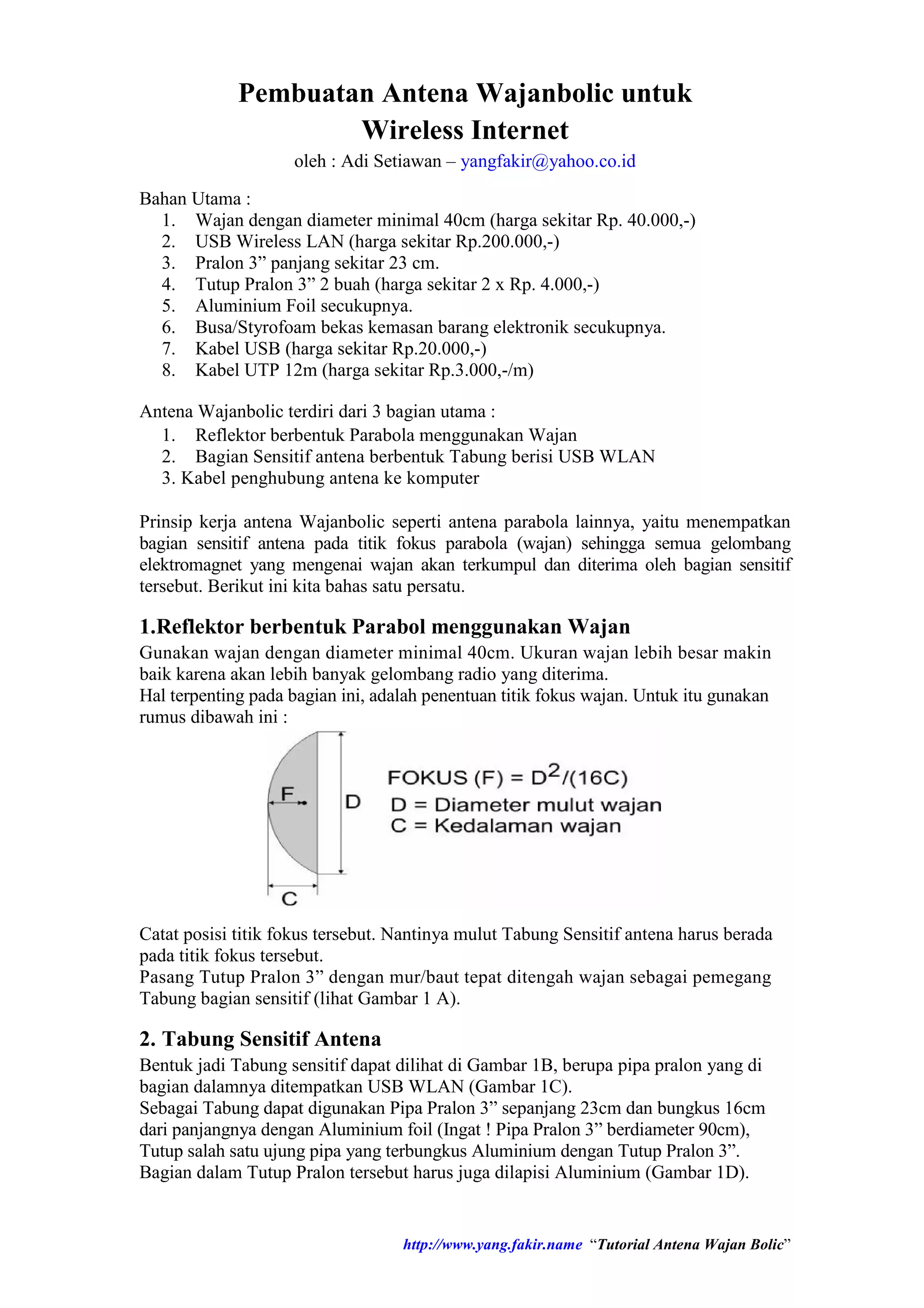 Si tutorial-wajan-bolic | PDF