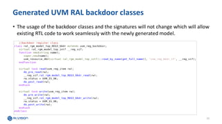 Efficient Methodology of Sampling UVM RAL During Simulation for SoC Functional Coverage | PDF