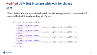 Efficient Methodology of Sampling UVM RAL During Simulation for SoC Functional Coverage | PDF