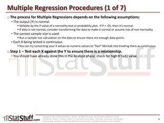 Testing for Multicollinearity | PPTX