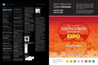 Southern Innovator Magazine Issue 4: Cities and Urbanization | PDF ...