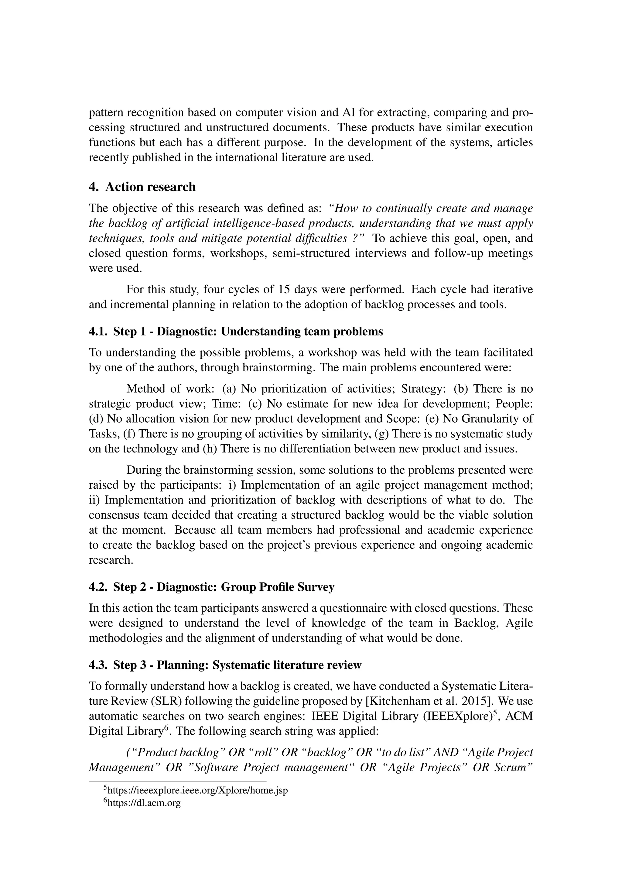 Product Backlog in Artificial Intelligence | PDF