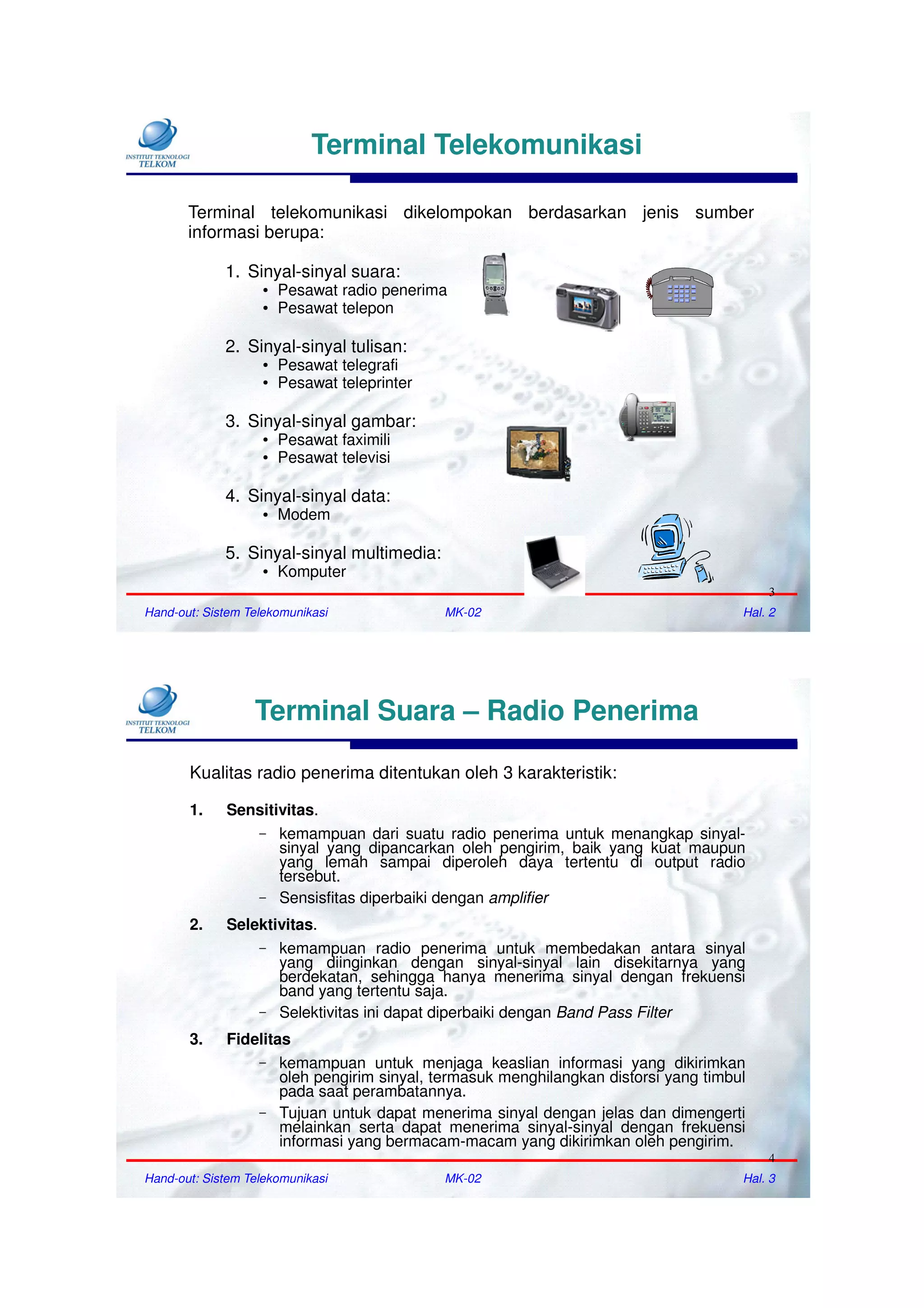 IS1313 02-Terminal Devices | PDF