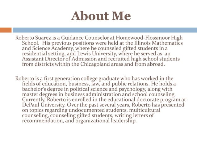 Serving the Undocumented Student Population | PPT