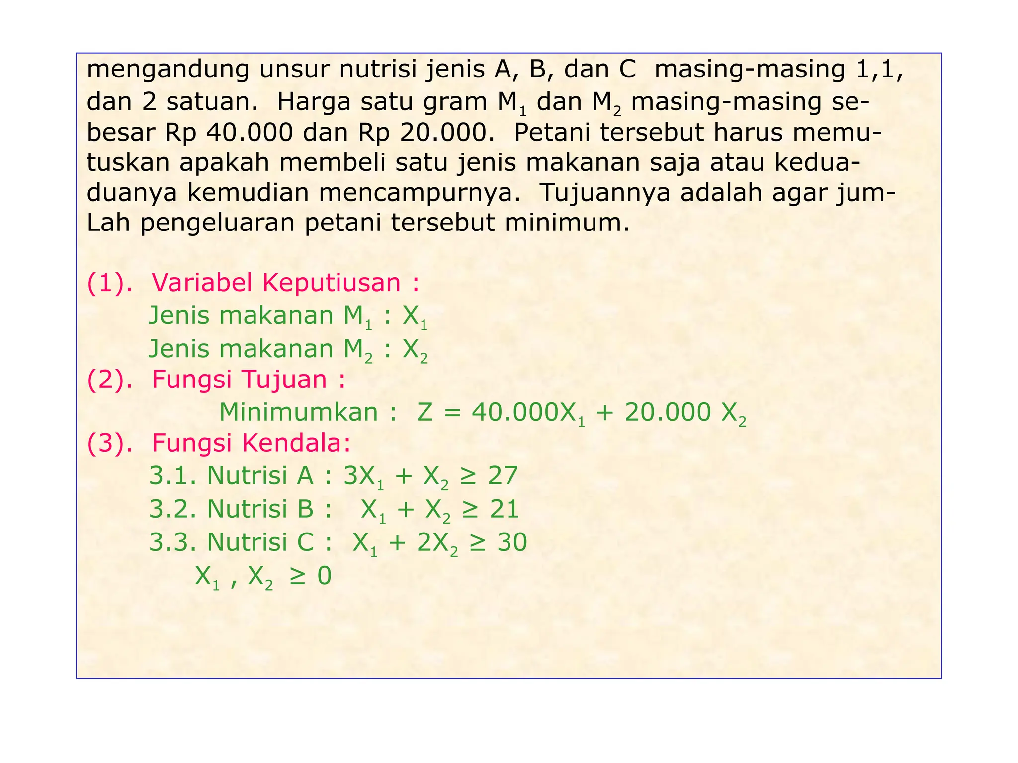 Program Linear materi kuliah matematika.ppt