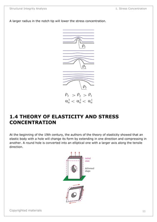 Structural Integrity Analysis. Chapter 1 Stress Concentration | PDF
