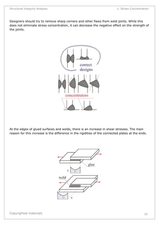 Structural Integrity Analysis. Chapter 1 Stress Concentration | PDF