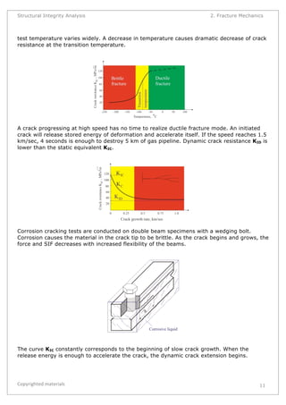 Structural Integrity Analysis: Chapter 2 Fracture Mechanics | PDF