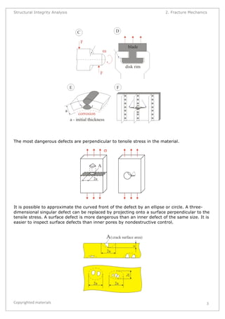 Structural Integrity Analysis: Chapter 2 Fracture Mechanics | PDF