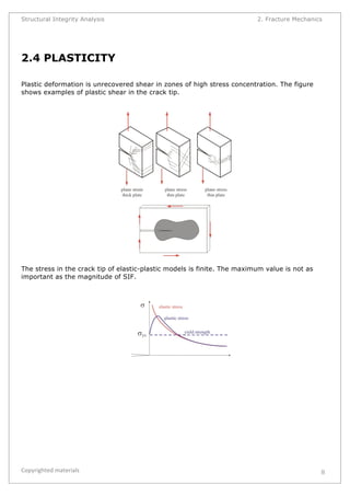 Structural Integrity Analysis: Chapter 2 Fracture Mechanics | PDF