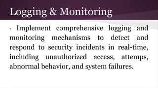 SIA2(Security Best Practices in System Integration).pptx | Information ...