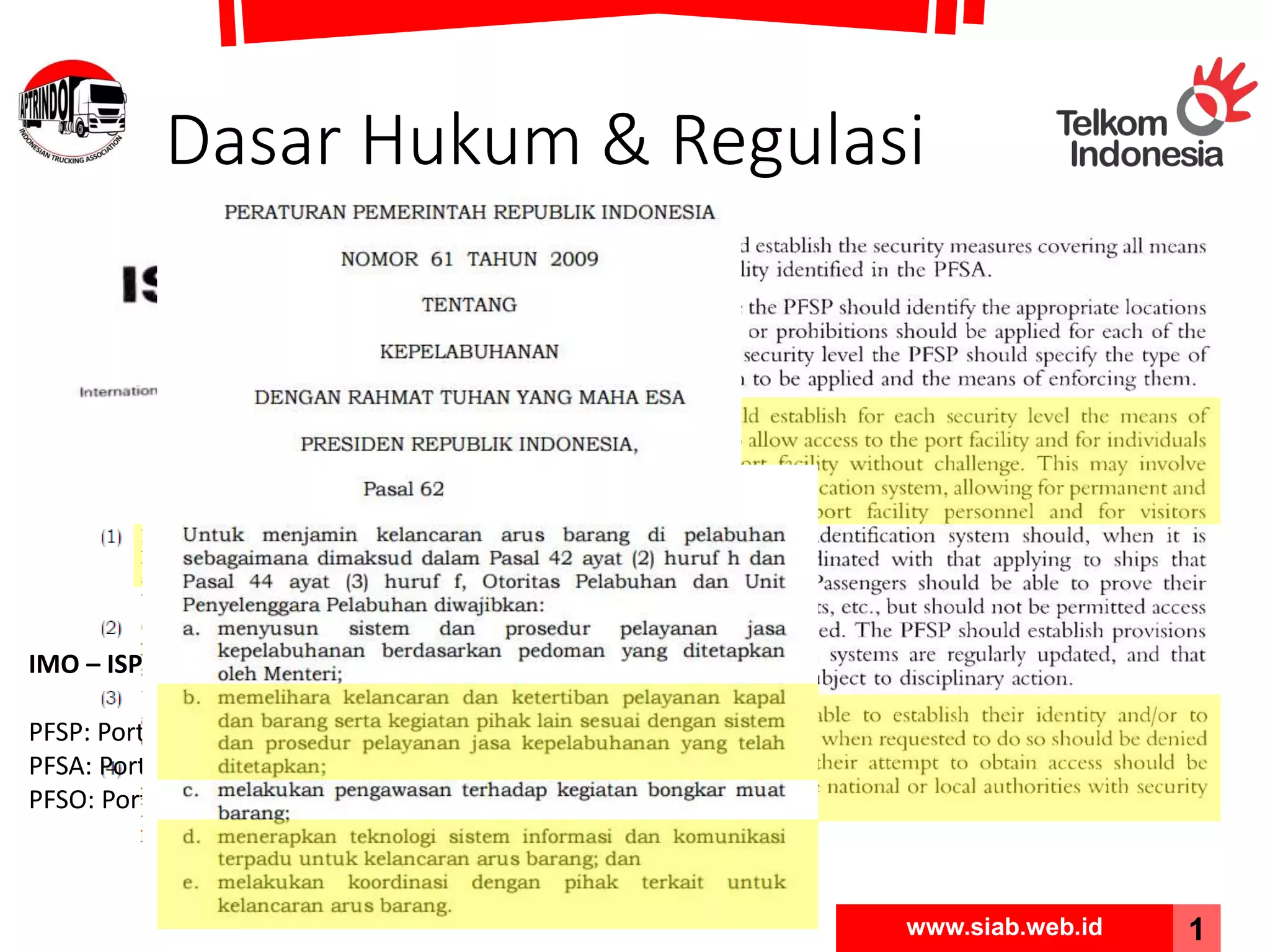 Sistem Informasi Angkutan Barang - Basic Concept | PPTX