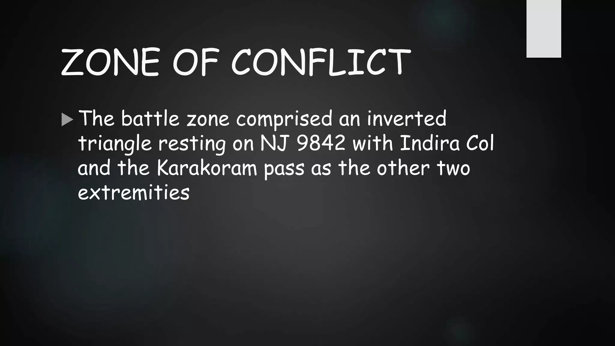 SIACHEN CONFLICT | PPTX